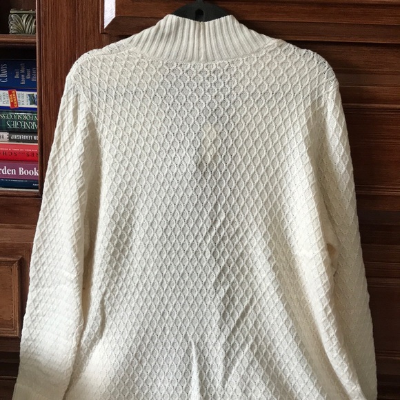 Talbots | Sweaters | Nwt Talbots Offwhite Knit Cardigan | Poshmark